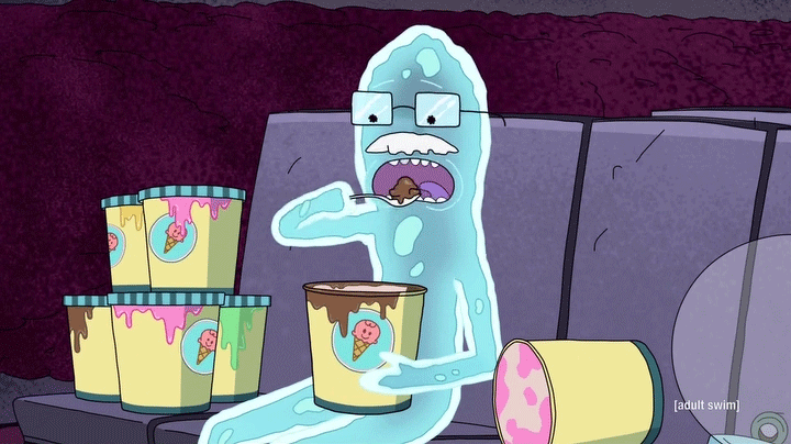 Eating Ice Cream (Rick and Morty) | Reaction GIFs Eating Ice Cream (Rick and Morty) | Reaction GIFs